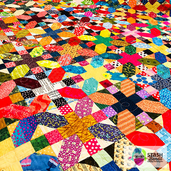 Using Large-Scale Fabrics in Patchwork - HQ Stitch