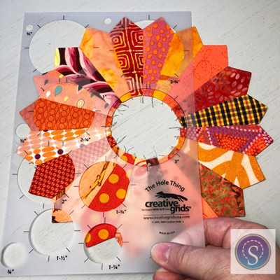 How to Make a Dresden Plate: Part 5 - HQ Stitch